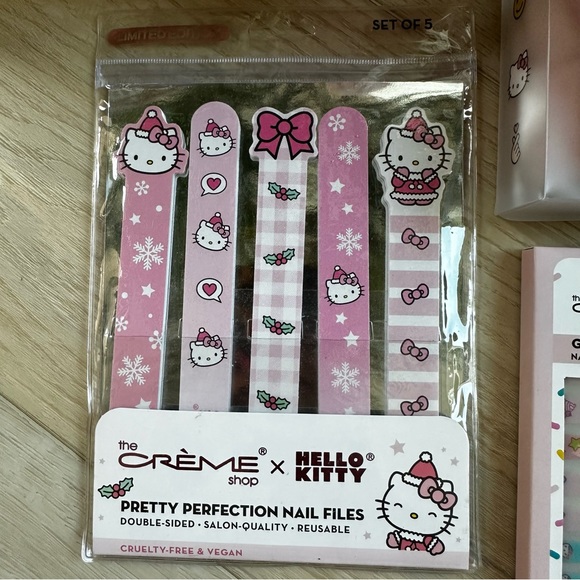 Hello Kitty | Makeup | Hello Kitty Creme Plush Spa Headband Pink Nail ...